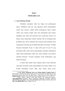 PENGEMBANGAN E-MODUL INTERAKTIF BERBASIS PROBLEM BASED LEARNING BERBANTUAN HEYZINE FLIPBOOK PADA ...